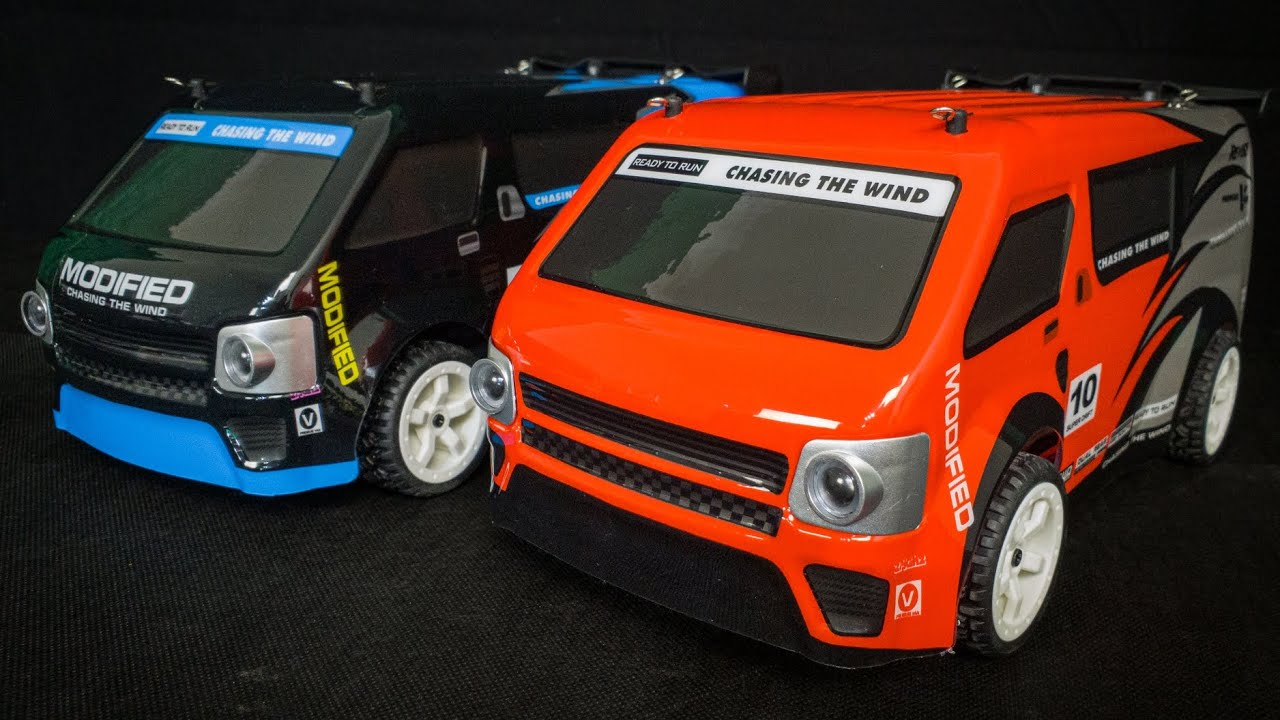 Unboxing and review 1/14 Rc Van - YouTube