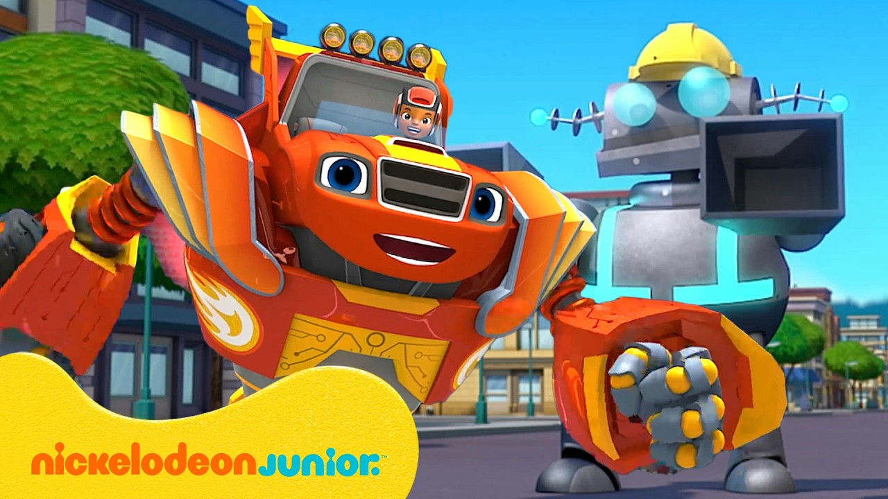 Blaze | Transformations robot de Blaze & robots de Crusher! 🤖 | 3 h ...