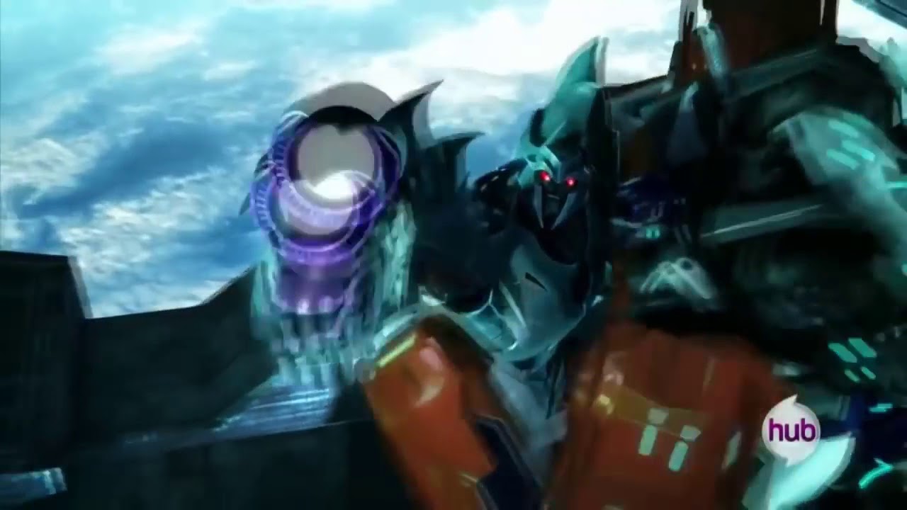 bumblebee death on transformers prime last episode hd - YouTube