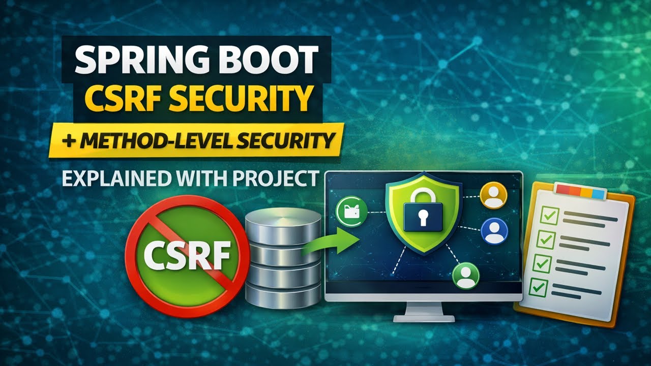 Spring Boot CSRF Security + Method-Level Security Explained with ...