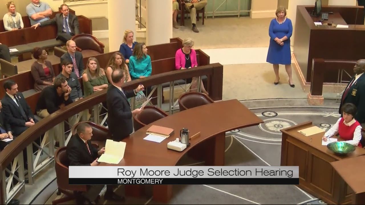 Judge selection for Moore appeal - YouTube