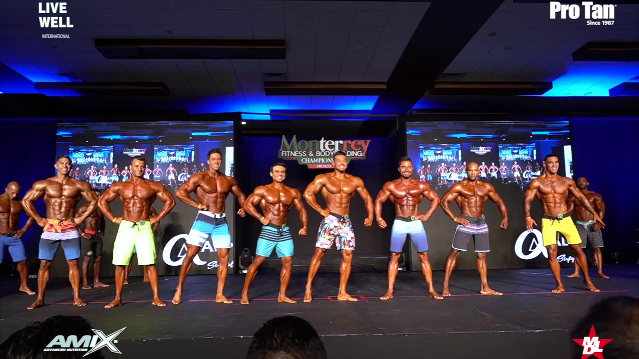 Recargado! Finales Mens Physique IFBB Pro Monterrey Bodybuilding - YouTube