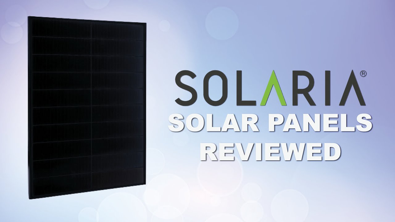 Solaria Solar Panels Reviewed - YouTube