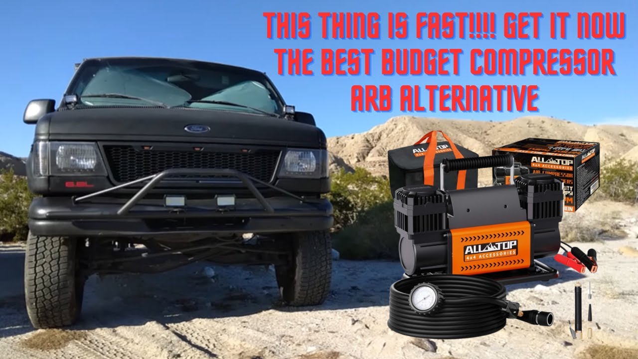 All Top Air Compressor demo review | Affordable budget overland gear ...