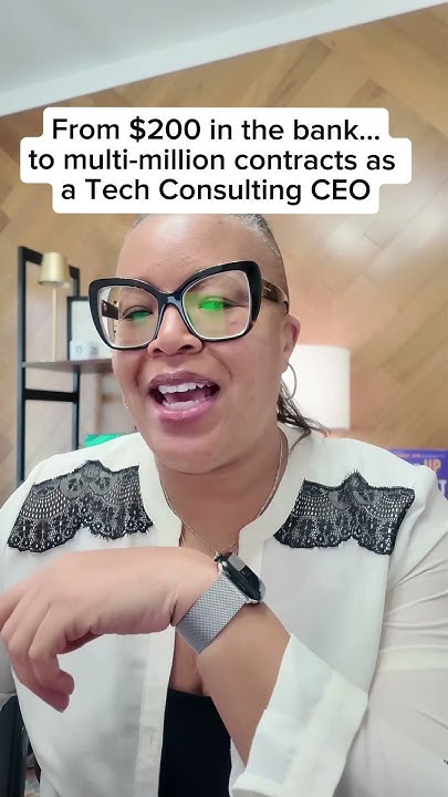 The pivot into tech consulting is real and I'll show you how. # ...