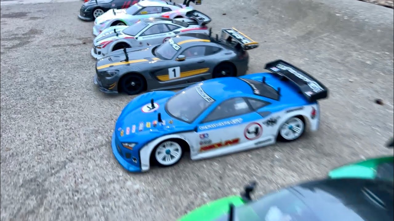 On Road Racing at GoldStar Hobbies!!!! - YouTube