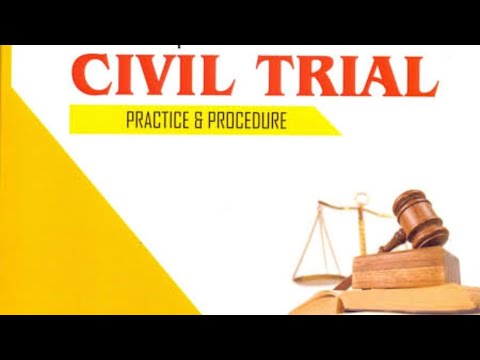 Civil Trial stages part 1 - YouTube