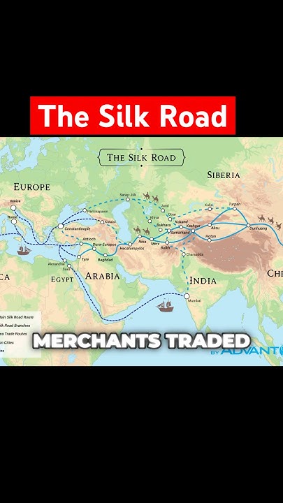 The Silk Road: Connecting the Ancient World #SilkRoad #AncientTrade # ...