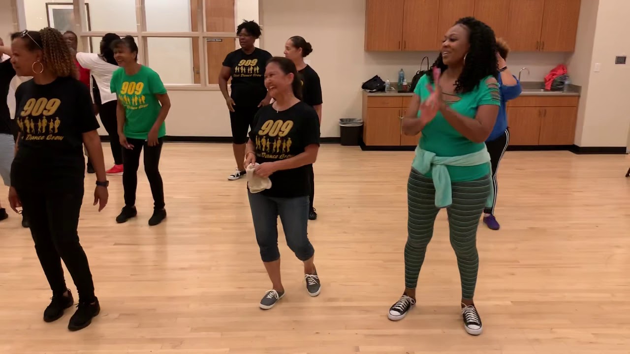 All SNAP Tighten Up Line Dance Instructional - YouTube