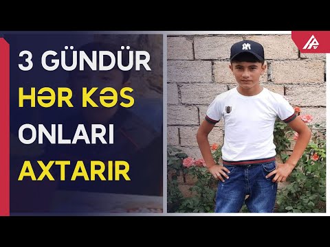 Xaçmazda məktəbli qardaşlar itkin düşüb - APA TV