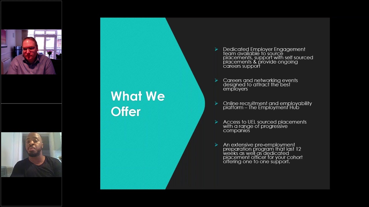 UEL My MBA Placement Year - YouTube