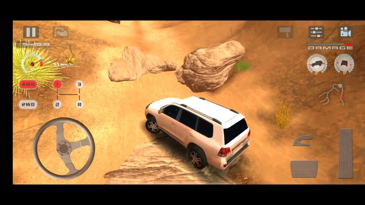 Offroad drive desert #1 level gameplay Offroad drive desert Android ...