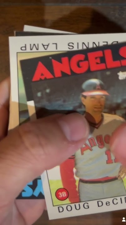 1986 Topps Baseball Wax Pack #vintagebaseball #baseball #