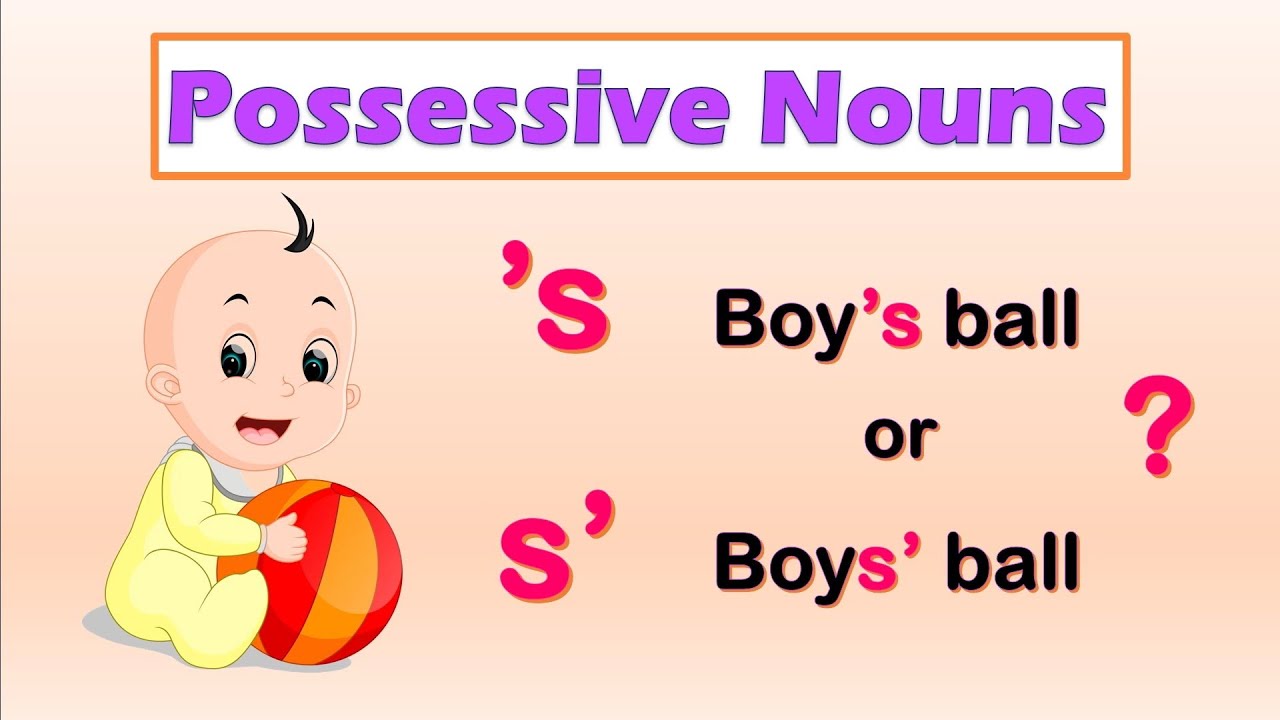 'S vs.S'| Apostrophe S| Learn Possessive Nouns Through Story - YouTube