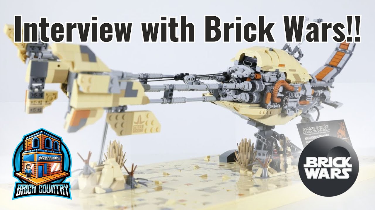 Lego Interview with Corey Schaaf @brickwarsnet #lego #starwars - YouTube