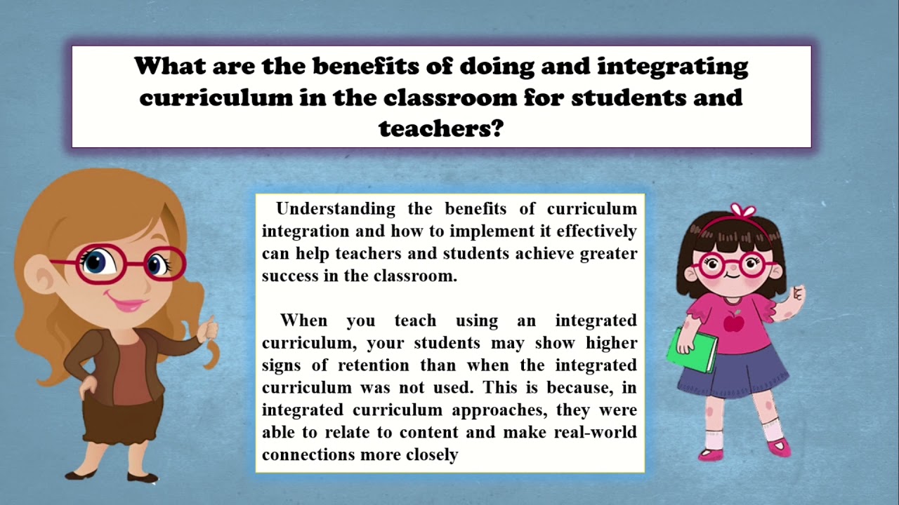 Doing Curriculum Integration in the Classroom• ED 102 Reporting ...