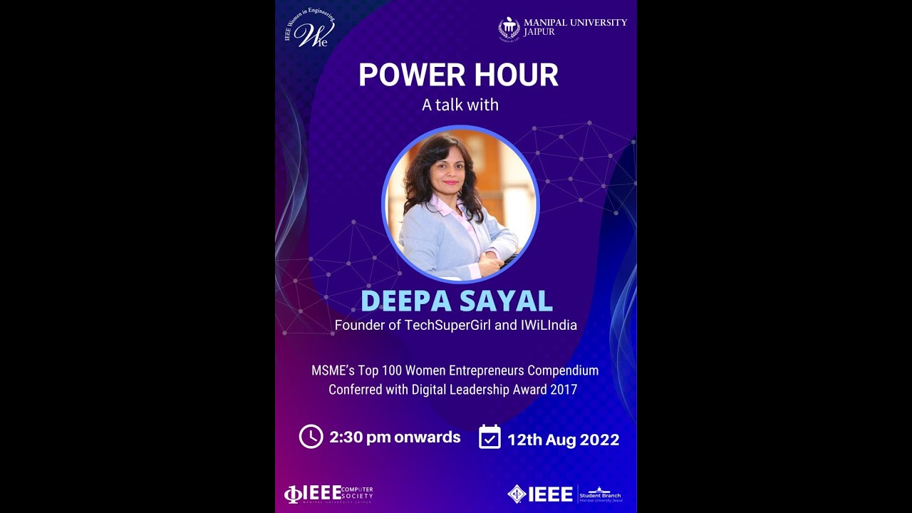 Power Hour with Deepa Sayal - YouTube