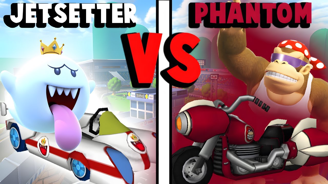 Mario Kart Wii Vehicle Clan War: Jetsetter vs Phantom - YouTube