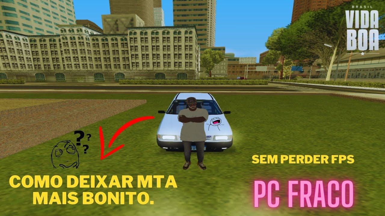 GTA MTA MELHOR ENB SERIES PC FRACO: COMO DEIXAR MTA MAIS BONITO - TUTORIAL - YouTube