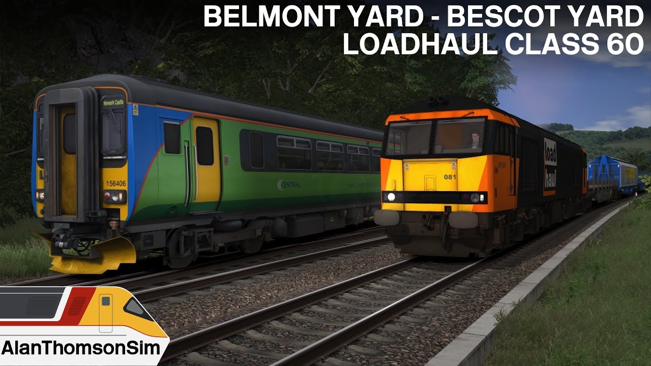 Train Simulator 2020: Class 60 6M83 Belmont Yard-Bescot Yard - YouTube
