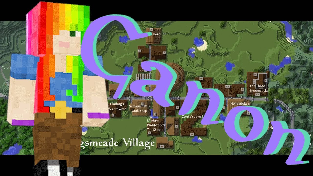 Map of Hogsmeade Village - YouTube