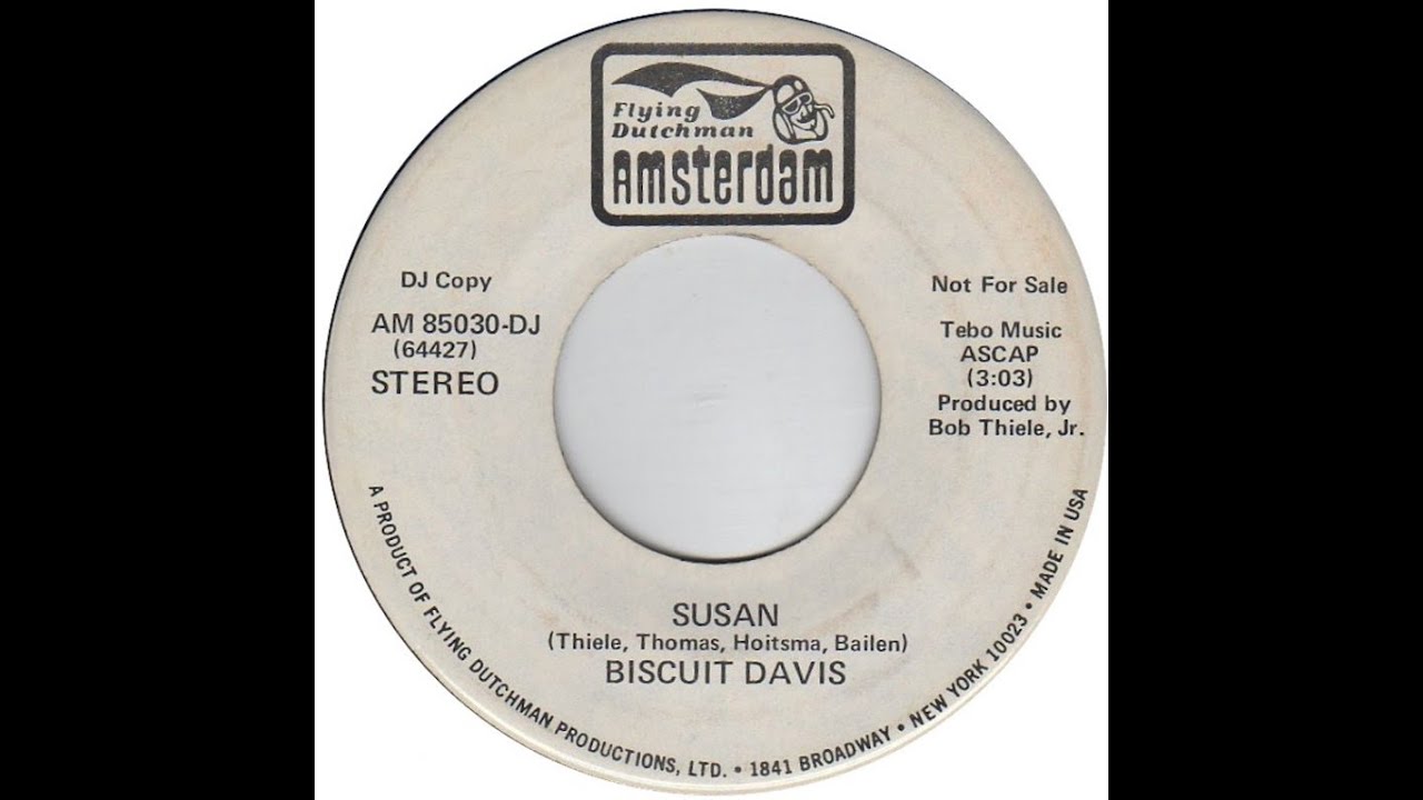 Biscuit Davis — Susan 1974 [Jeffrey Glenn's Lost Jukebox Volume 200 ...