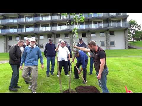 USMA West Point ’75   ’76 Grads Planting a Commemorative Oak Tree at The Dunloe Hotel & Gardens