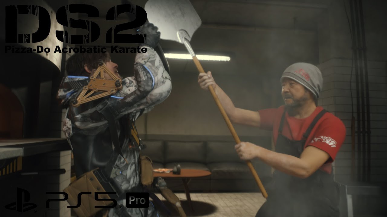 DS2 | Hilarious Pizza Chef with Pizza-Do Acrobatic Karate fighting ...