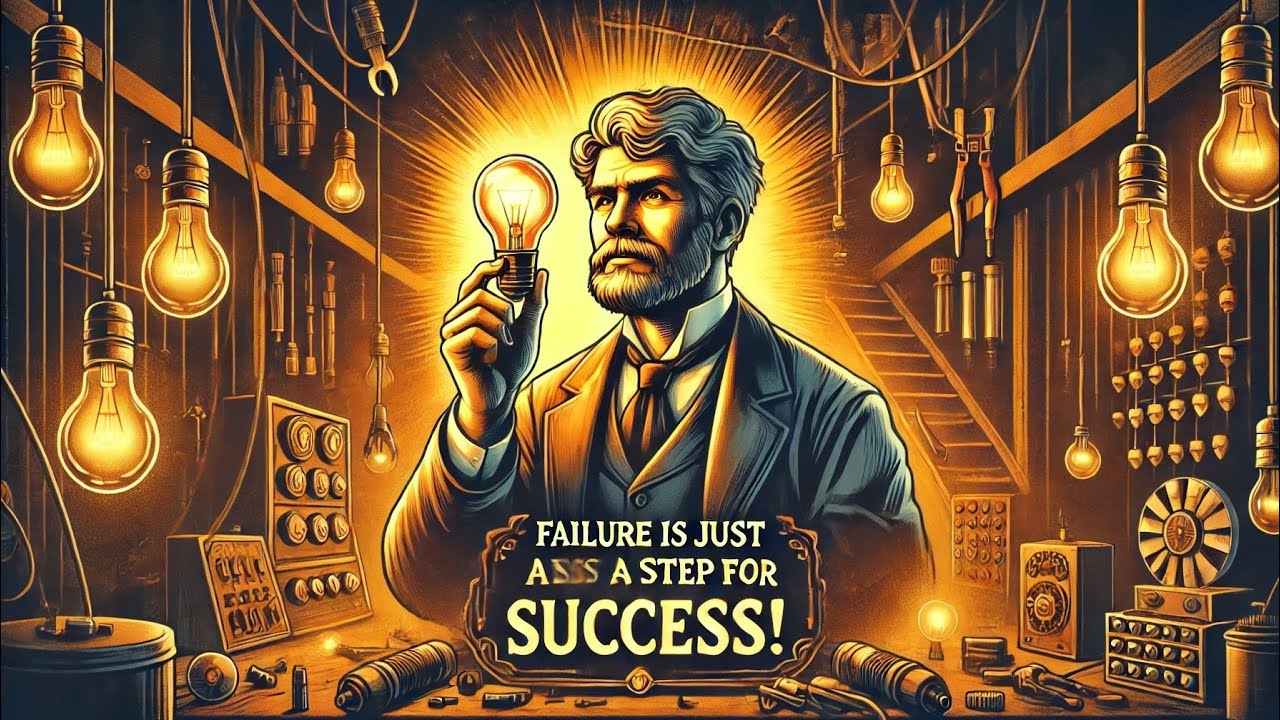 "Thomas Edison: Turning Failure into Light" - YouTube
