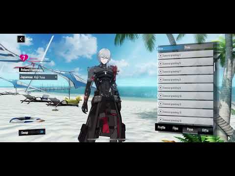 [PGR] Roland Flambeau All Voiceline | JP Dub | No BGM - YouTube