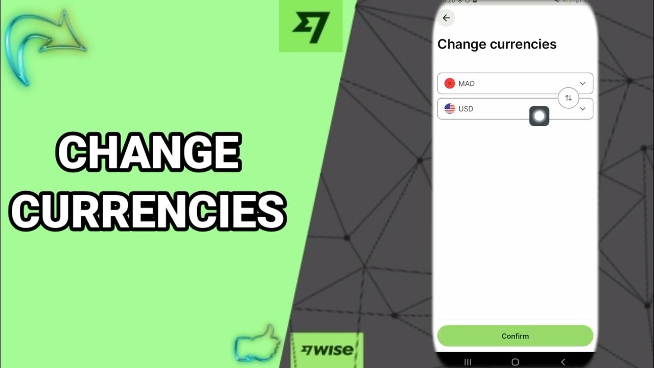 How To Change Currencies On Wise App - YouTube