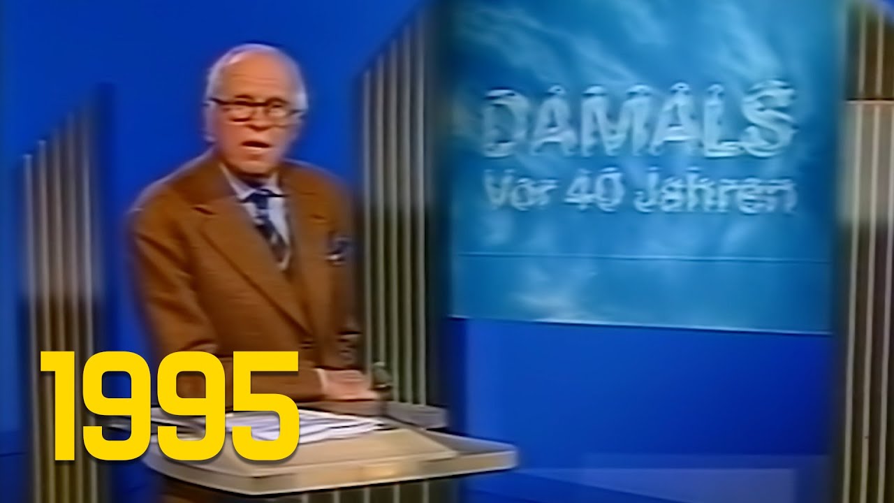 ZDF "Damals vor 40 Jahren" mit Carl Weiss & Ansage Sabine Möbus (10.12. ...