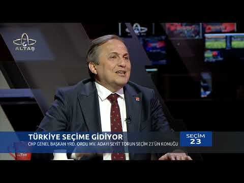 Seçim 23 | CHP Genel Başkan Yardımcısı Ordu Milletvekili Adayı Seyit Torun