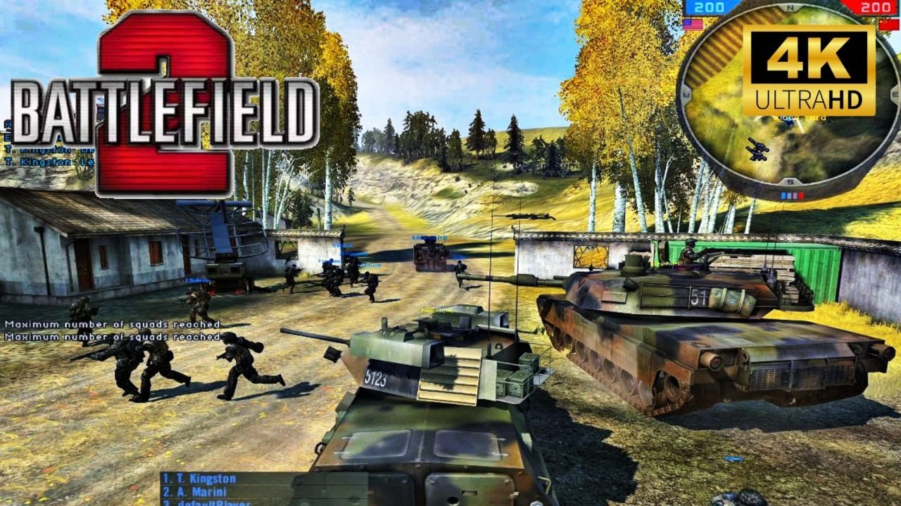 Battlefield 2 (2005) 70 vs 70 Full 4K gameplay - YouTube