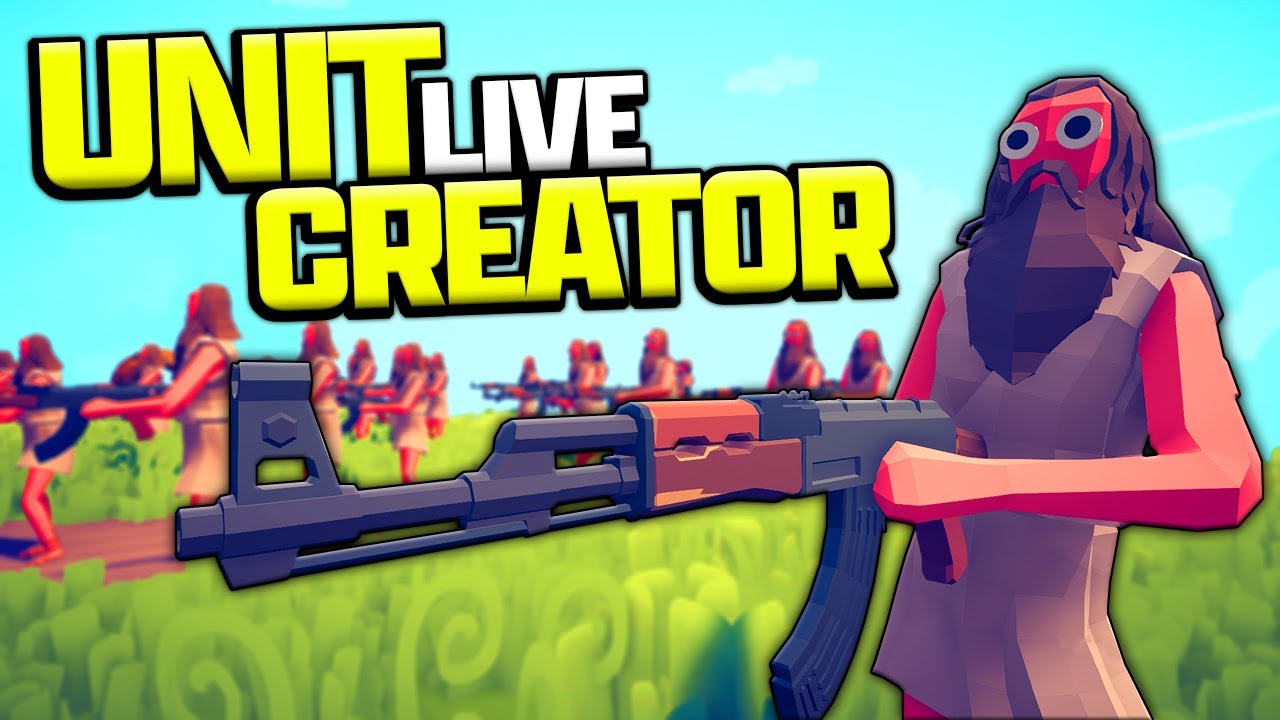 TABS Unit Creator Gameplay LIVE - YouTube