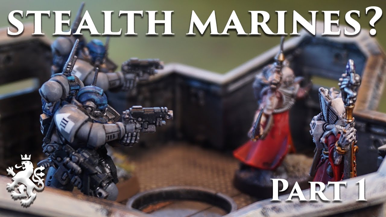 How to Paint Infiltrators Part 1 - Stealth Armor - Primaris Space ...