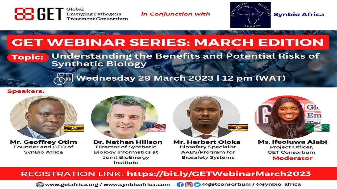 March 2023 Edition of GET Webinar Series- Featuring Geoffrey Otim, Dr ...