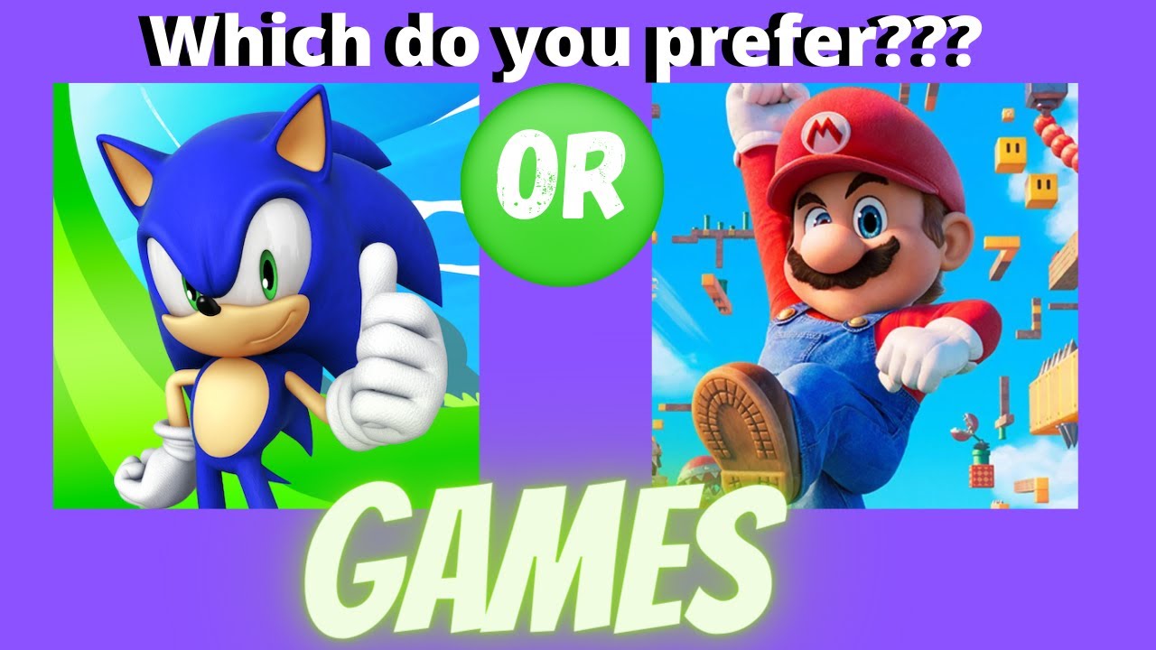 What would you choose??? | Which do you prefer GAMES EDITION QUIZ - YouTube