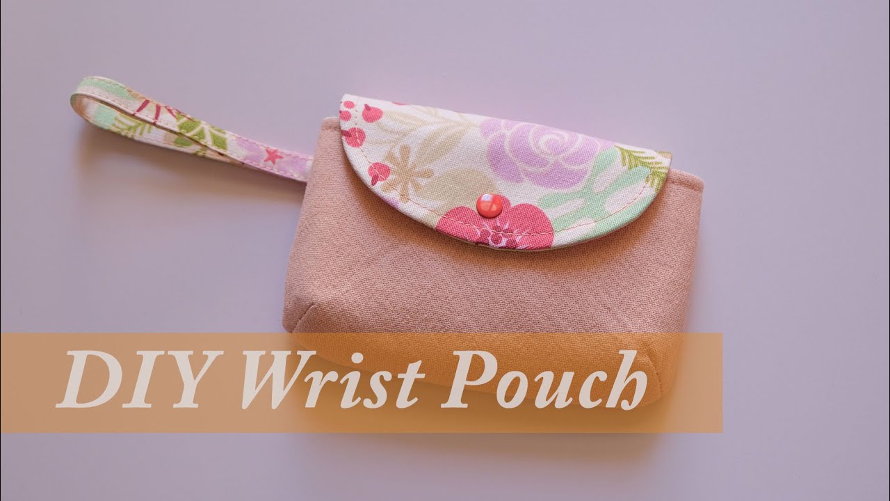 DIY Wrist Pouch - YouTube