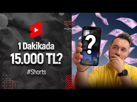 1 dakikada 15.000 TL kazanmak?