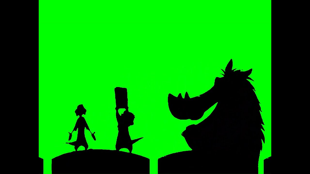 Timon and Pumbaa Rewind Green Screen (Academy Ratio) - YouTube
