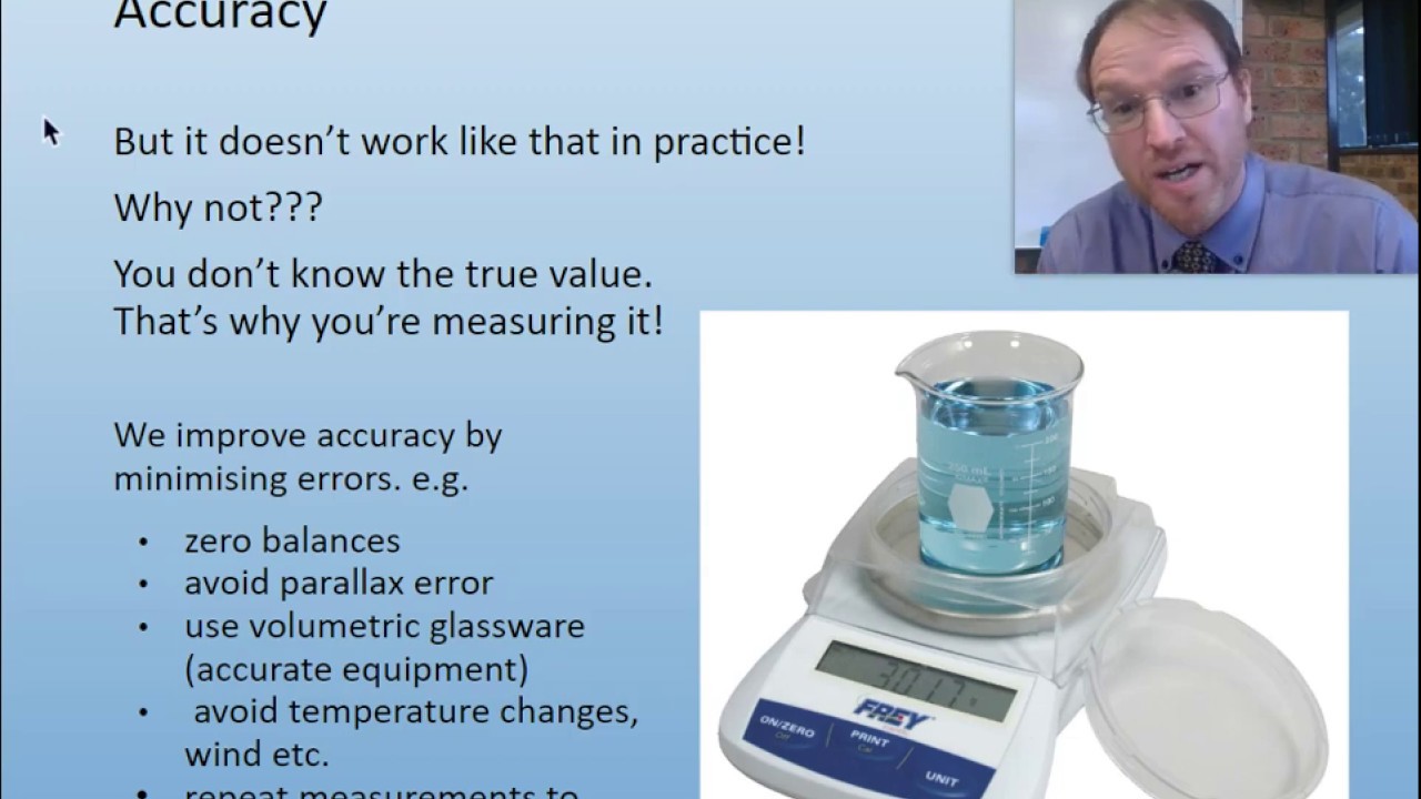 Accuracy, Precision and Reliability - YouTube