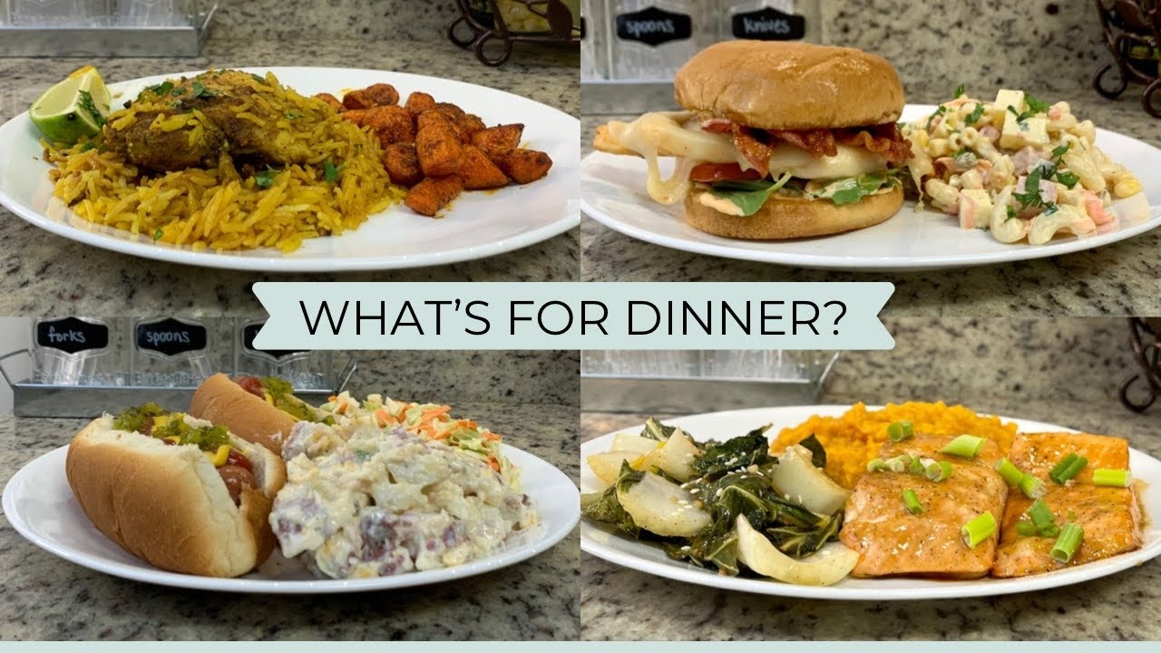 WHAT’S FOR DINNER? | EASY & BUDGET FRIENDLY | REALISTIC WEEKNIGHT MEALS ...
