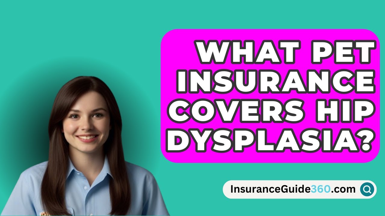What Pet Insurance Covers Hip Dysplasia? - InsuranceGuide360.com - YouTube