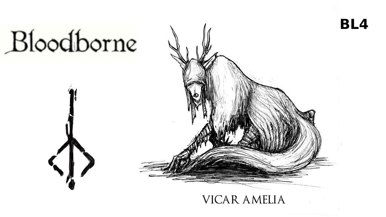 Bloodborne - BL4 - Pastor Amelia bez levelowania - Vicar Amelia (Easy ...
