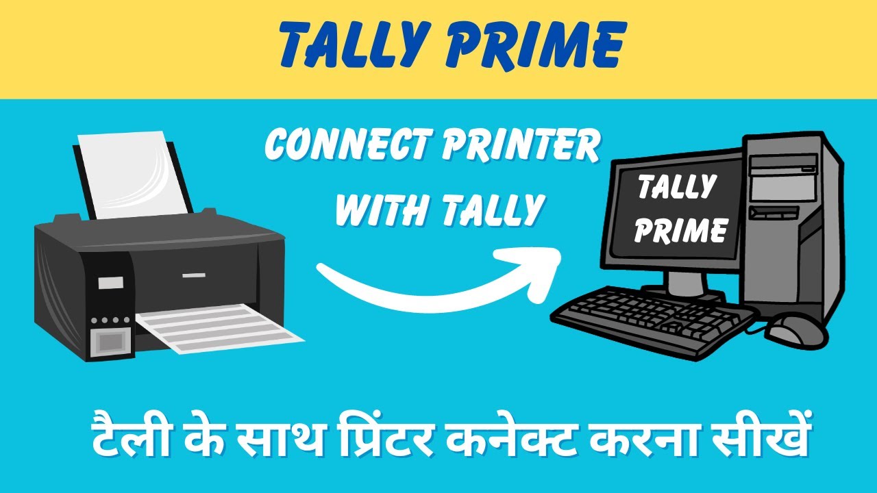 How To Connect Printer in Tally Prime | Printing Configuration in Tally ...