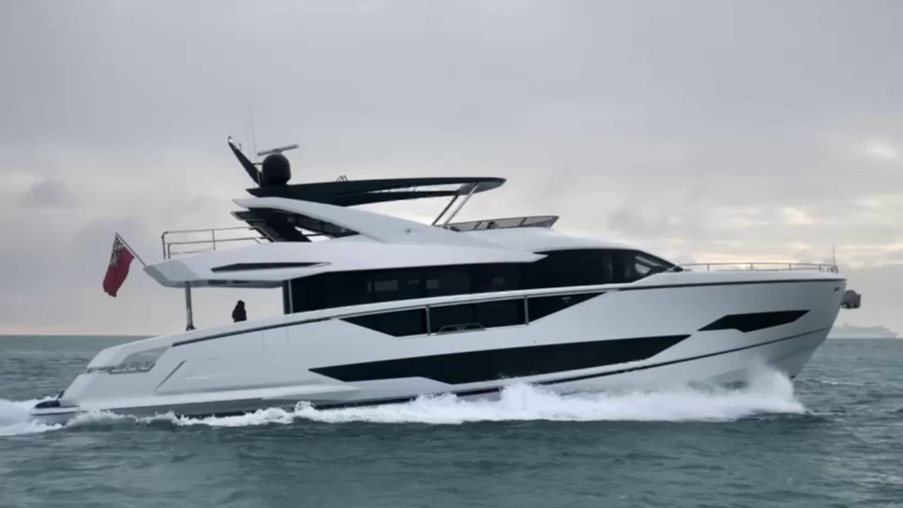Sunseeker 90 ocean - new yacht - YouTube