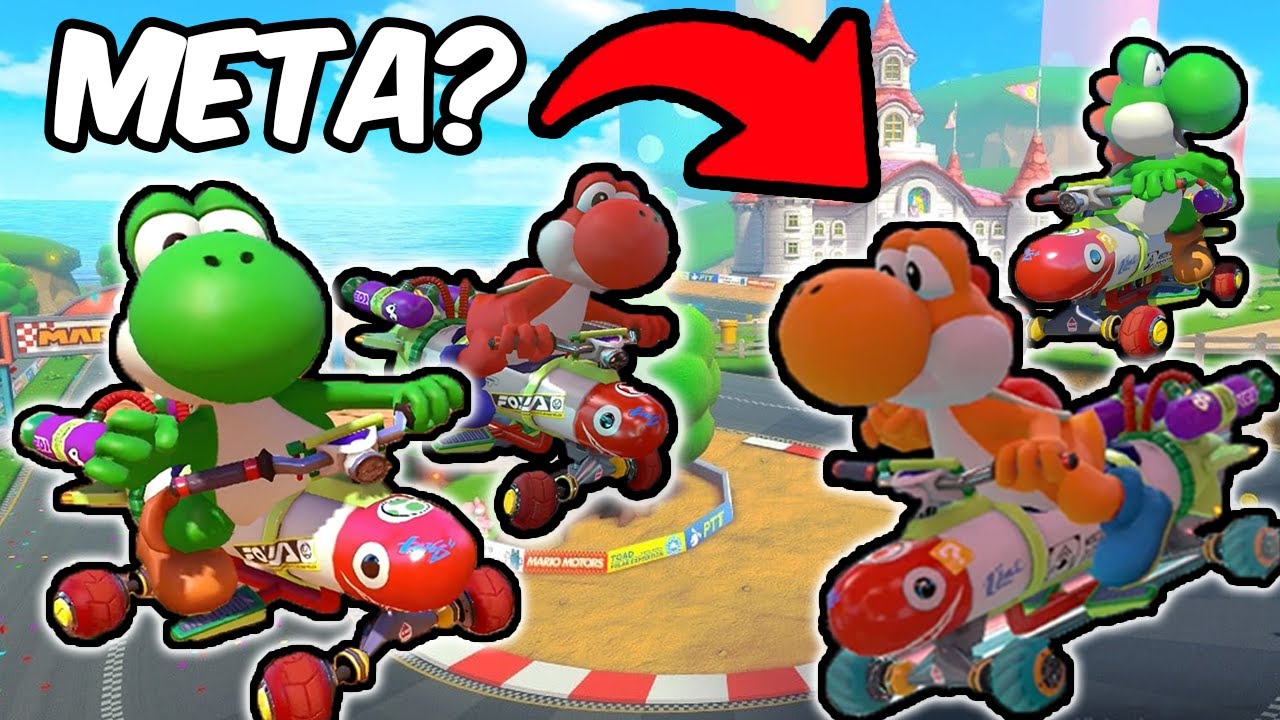 HOW GOOD is the Yoshi Inkstriker Meta in Mario Kart 8 Deluxe?? - YouTube