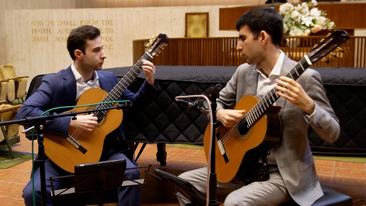 Dame Myra Hess Concert - May 7, 2025 - Ziggy and Miles, guitar duo ...