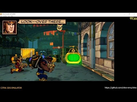 Citra 3DS Emulator - Code Name: S.T.E.A.M. ingame 1080p